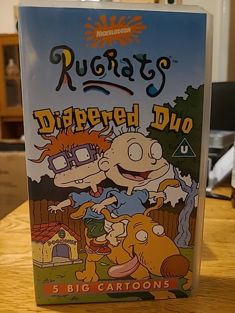 RUGRATS DIAPERED DUO NICKELODEON PAL VHS VIDEO KIDS Paramount Original ...