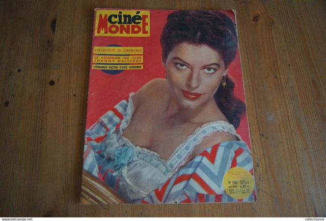 CINEMONDE 1431 AVA Gardner A Karina Rene Clement Gabin Belmondo ...