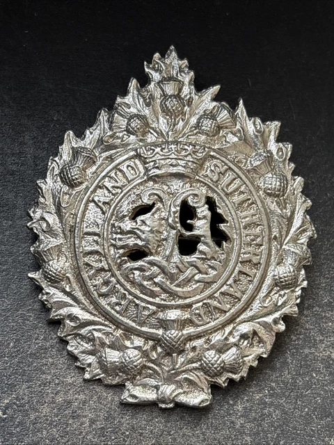 ARGYLL AND SUTHERLAND Highlanders WW1 Adjutant Original British Army ...