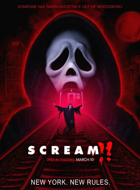 SCREAM VI (2023) - Scream 6 Movie Poster- Horror Movie , Film Poster ...