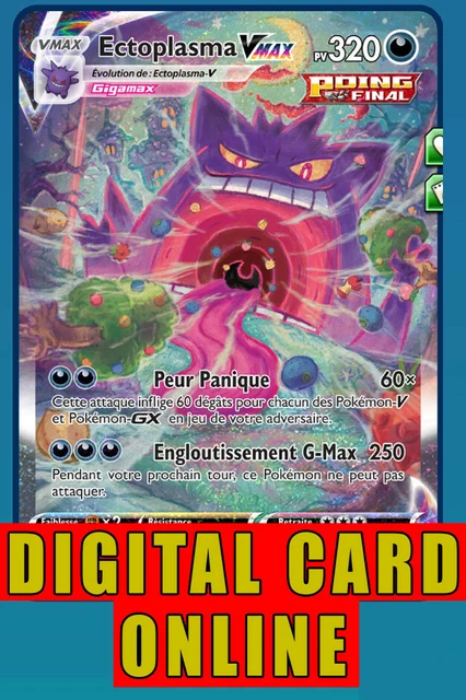Gengar Vmax Art ZU VERKAUFEN! - PicClick DE