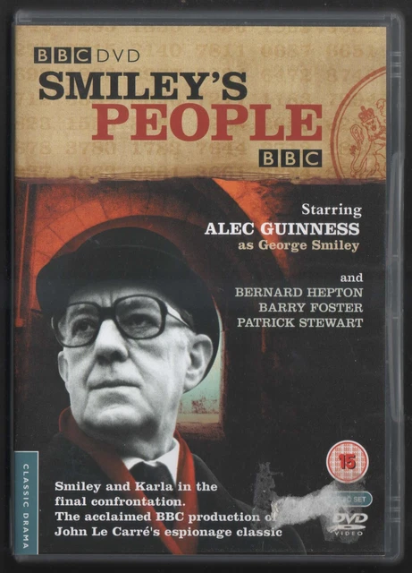 SMILEY’S PEOPLE JOHN le Carré Alec Guinness Bernard Hepton BBC TV 2 ...