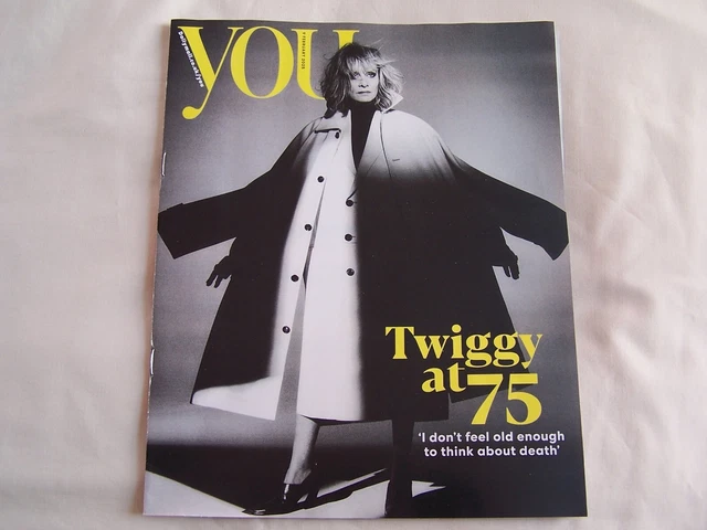 YOU MAGAZINE DAILY Mail 9 FEBRUARY 2025 TWIGGY AT 75 £2.00 - PicClick UK
