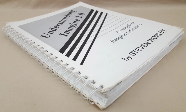 UNDERSTANDING IMAGINE 2.0 Book w/Disk ©1992 by Steven Worley for ...