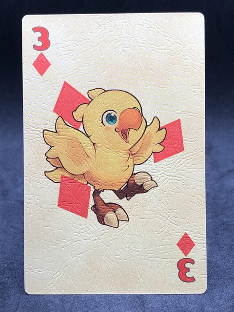 CHOCOBO FINAL FANTASY Square Enix Bird Playing Card Game TCG Japan ...