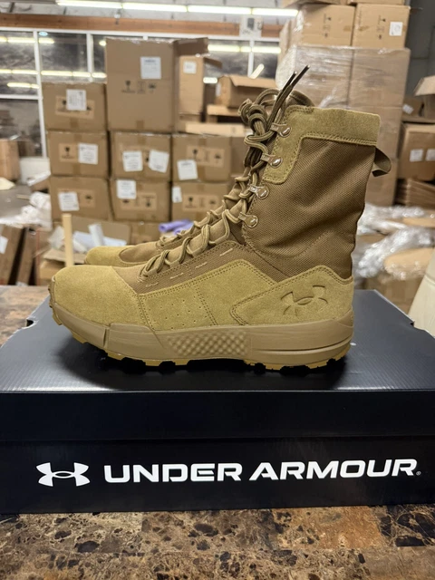 UNDER ARMOUR MEN'S Tac Loadout Military Boot - Brown, US 8 £101.25 ...