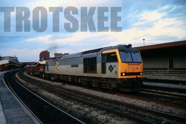 35MM SLIDE BR British Rail Diesel Loco Class 60 60035 1994 Newport ...
