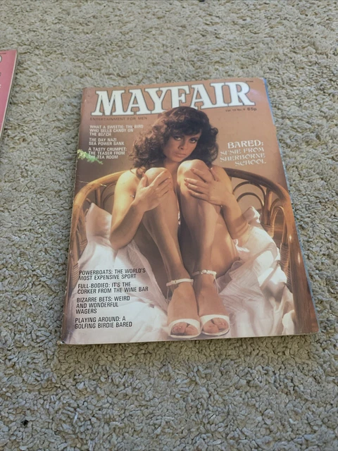 MAYFAIR MAGAZINE VOLUME 19 number 2 circa 1985 Linda Lusardi £21.46 - PicClick UK