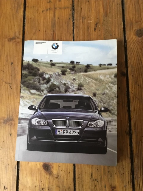 MANUEL NOTICE D Utilisation BMW Serie 3 EUR 40,00 - PicClick FR