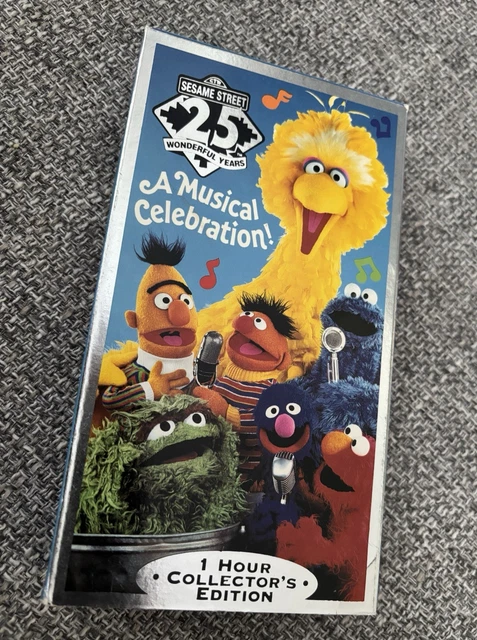 SESAME STREET 25 Wonderful Years Vhs Video Tape Musical Celebration £9. ...