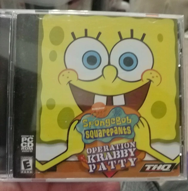 Spongebob Squarepants Operation Krabby Patty Pc Cd Rom Computer Game