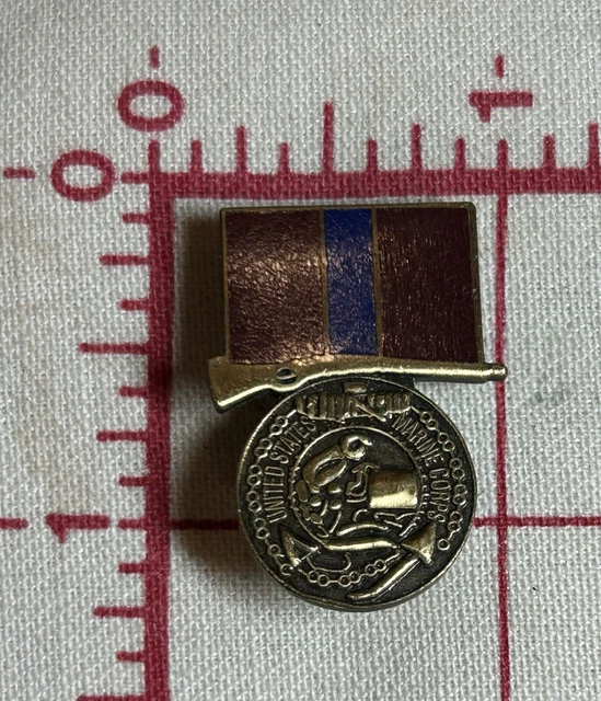 UNITED STATES MARINE Corps USMC Good Conduct Medal Hat Pin Military ...