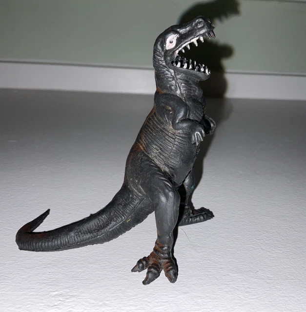 SOFT RUBBER T-REX Dinosaur Collectible Toy -70s Imperial Toys Hong Kong ...