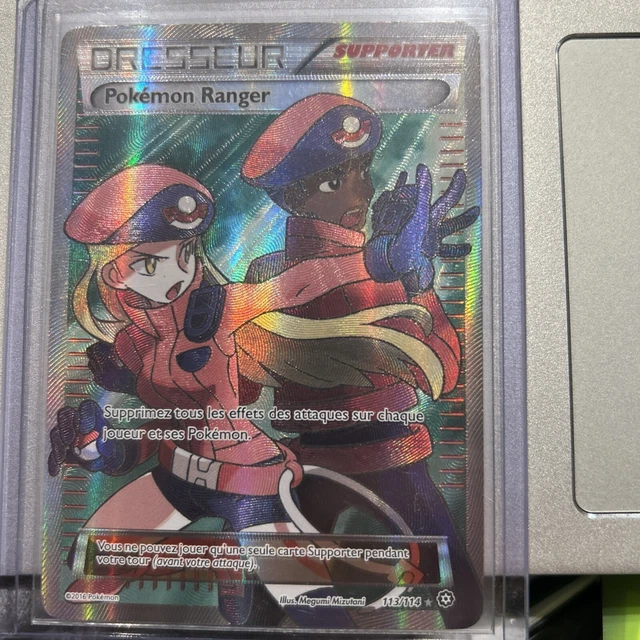 CARTE POKÉMON DRESSEUR Pokémon Ranger 113/114 (2016) Full Art Holo EUR ...
