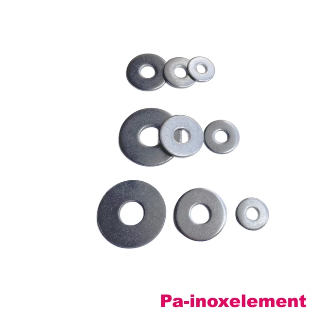 GROSSE UNTERLEGSCHEIBEN DIN 9021 Edelstahl V2A M3 M4 M5 M6 M8 M10 M12 M14 M16 EUR 1,00 - PicClick DE