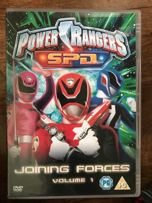 POWER RANGERS S.P.D. Space Patrol Delta DVD Vol.1 Joining Forces Cult ...