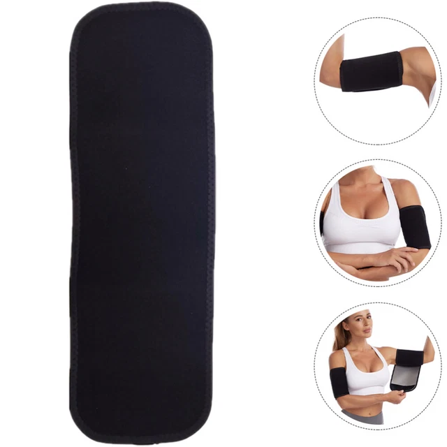 SILVER FIBER FABRIC Arm Sweat Band Miss Wraps for Flabby Arms £10.13 ...