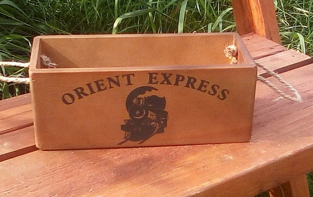 FLYING SCOTSMAN & Orient Express train storage box. Makes a lovely gift ...