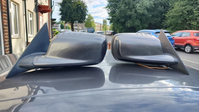 BMW 3SERIES E46 WING MIRRORS GENUINE PAIR MSPORT FACELIFT COUPE ...