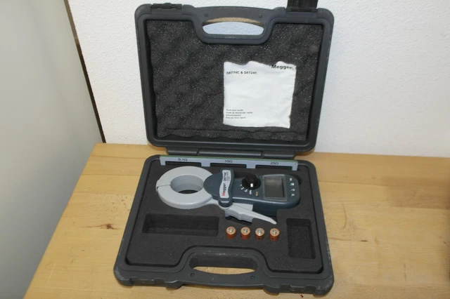 MEGGER DET 14C Digital earth/ground clamp on tester / DET14C Ground ...