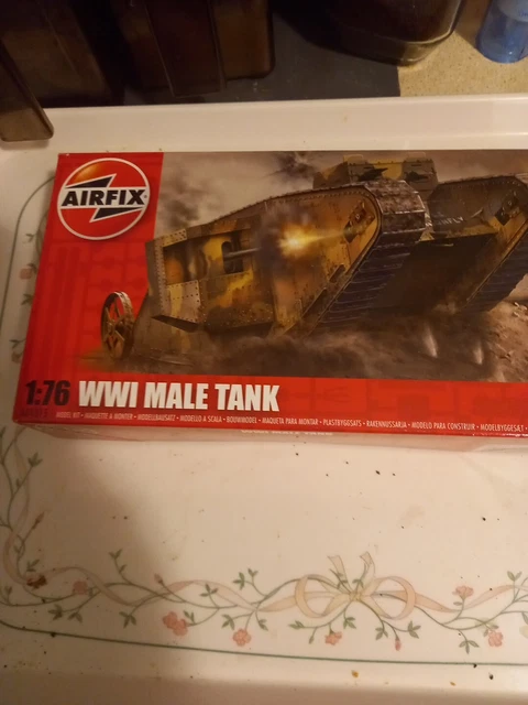 AIRFIX WW1 MALE Tank Mk1 Sealed 1/76 A01315 £0.99 - PicClick UK