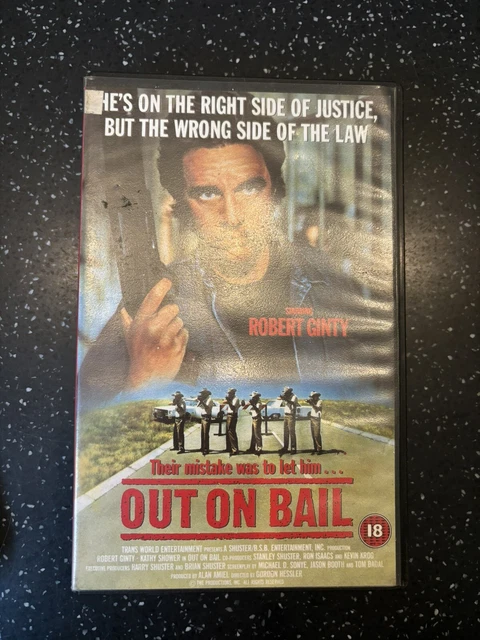 OUT ON BAIL VHS Tape 1990 Warner bros Robert Ginty £5.00 - PicClick UK