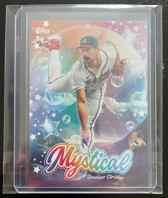 SPENCER STRIDER MYSTICAL Card MYS-37 - 2024 Topps Baseball Update ...