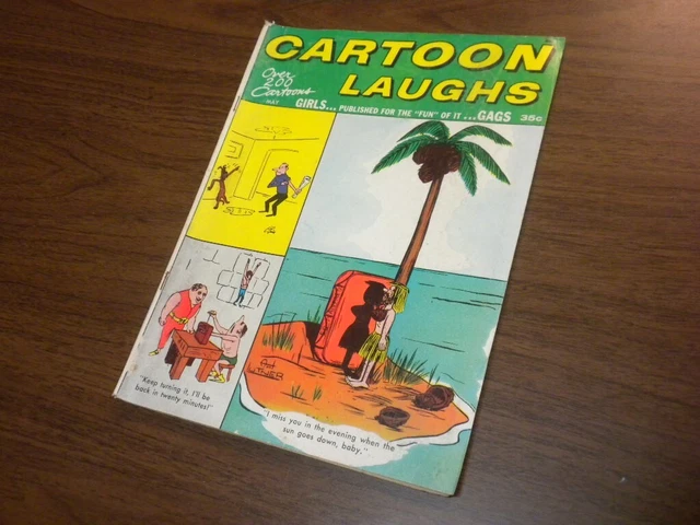 CARTOON LAUGHS MAY 1966 adult cartoons and jokes gags ATLAS £14.86 ...