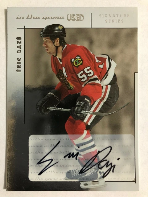 2003-04 ITG USED Signature Series Autographs Eric Daze Auto #A-ED /170 ...