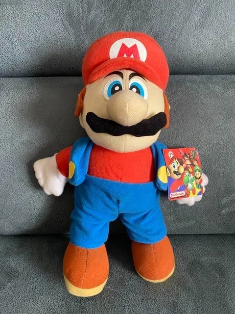 SUPER MARIO PLUSH Stuffed toy 2003 Rare Kelly Toys Nintendo Out of ...