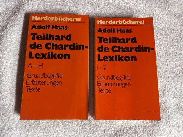 TEILHARD DE CHARDIN Lexikon A-Z von Adolf Haas | 1066 EUR 21,66 ...