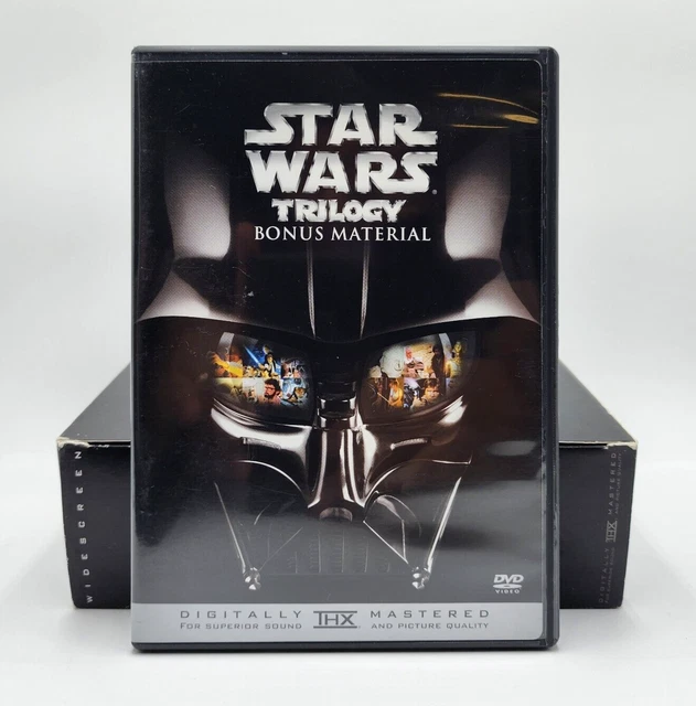 STAR WARS TRILOGY (DVD 2004 4-Disc Box Set) Lucas Films Tested ...