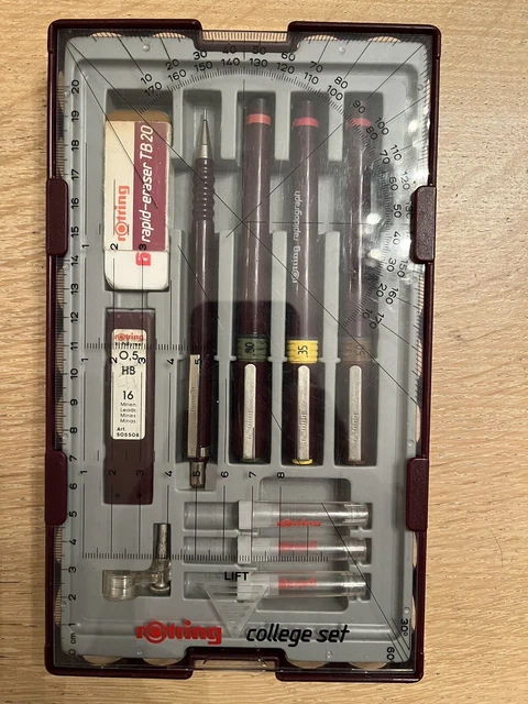ROTRING RADIOGRAPH COLLEGE Set £45.00 - PicClick UK