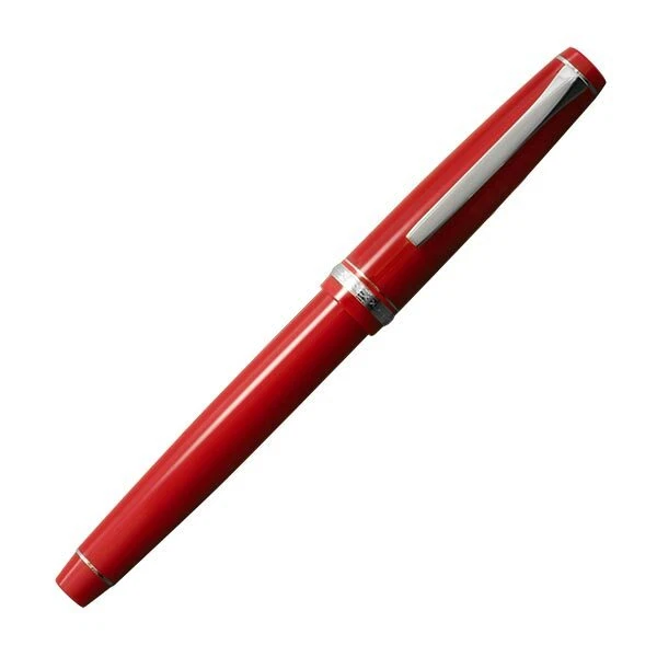 PILOT NAMIKI FALCON ELABO Fountain Pen Red SEF Nib FE-18SR-R-SEF w/ CON ...