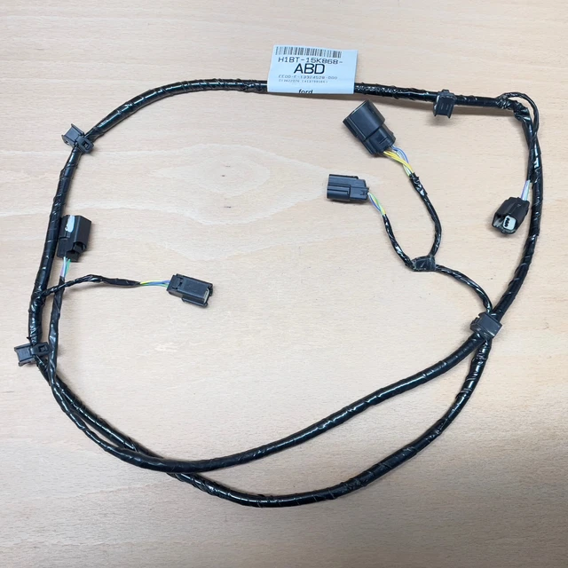 GENUINE FORD FIESTA MK8 Parking Sensor Wiring Loom Rear Bumper (2017 ...