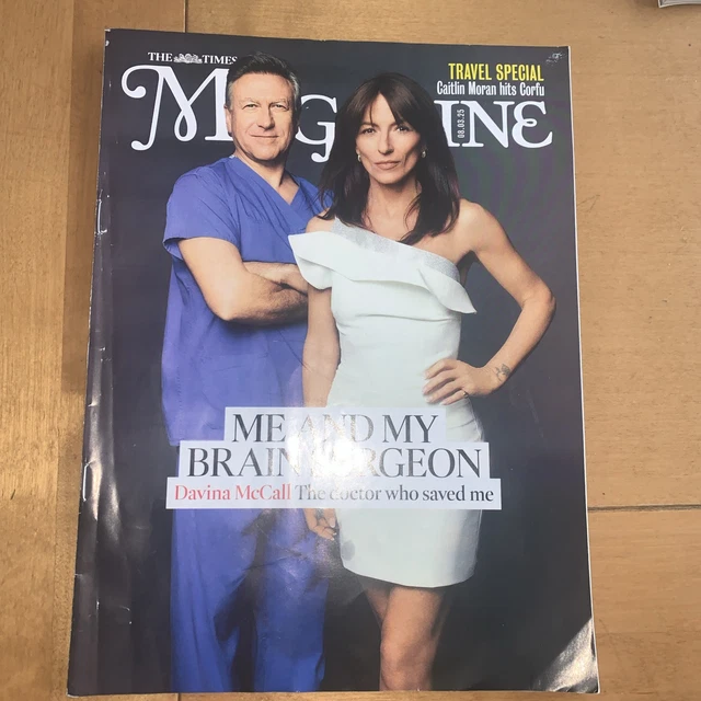 TIMES MAGAZINE MARCH 8 2025 Davina McCall Andrew Scott James Safchucka ...