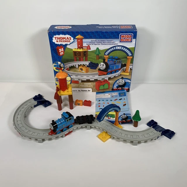 THOMAS & FRIENDS Mega Bloks Set Go Thomas Go! 10570 3-6 Years £12.99 ...