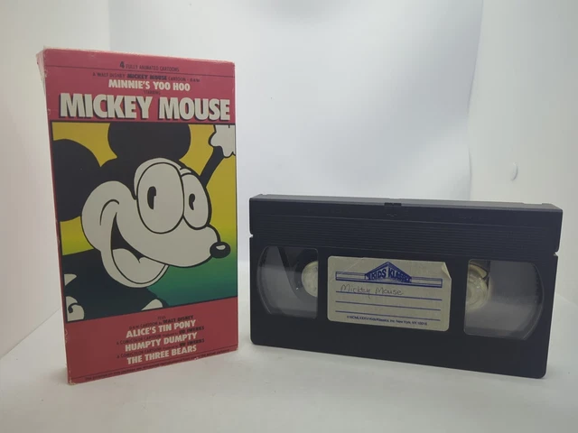 DISNEY - MINNIE'S Yoo Hoo - Starring Mickey Mouse (1988, VHS K1447) £7. ...