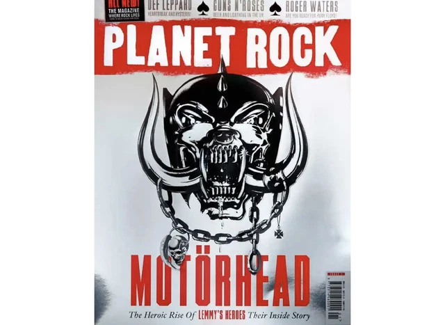 PLANET ROCK MAGAZINE Issue 1 Motörhead Steven Tyler Def Leppard Guns N ...