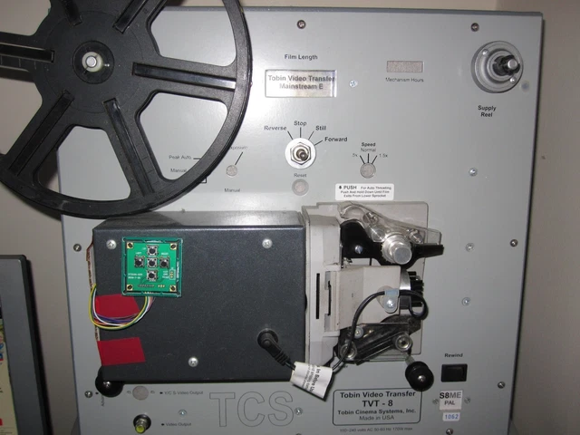 TOBIN TVT - 8 Super 8 Telecine Transfer Machine £600.00 - PicClick UK