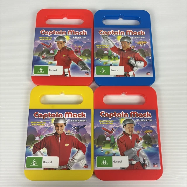 CAPTAIN MACK VOLUME 1-4 One Two Three Four DVD Region Free PAL Free ...