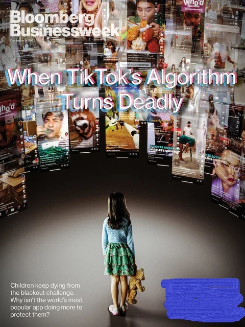 MAGAZINE BLOOMBERG BUSINESSWEEK Décembre 5, 2022 Défi Mortel Tik Tok ...