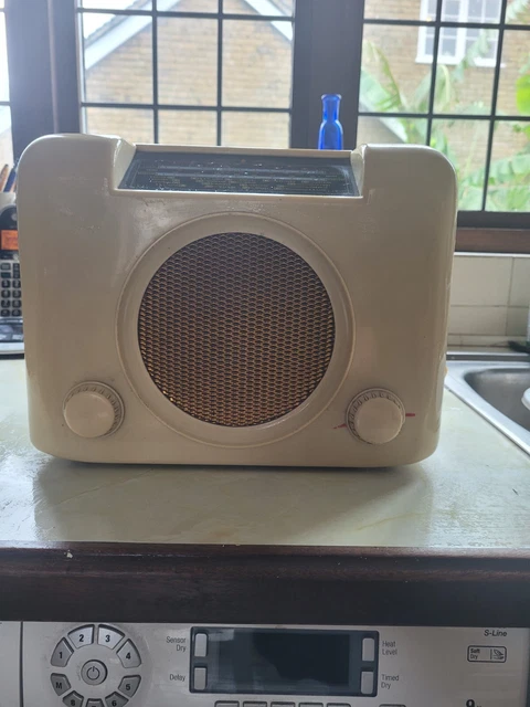BUSH DAC90 CREAM Bakelite Radio - 1950's - £45.00 - PicClick UK
