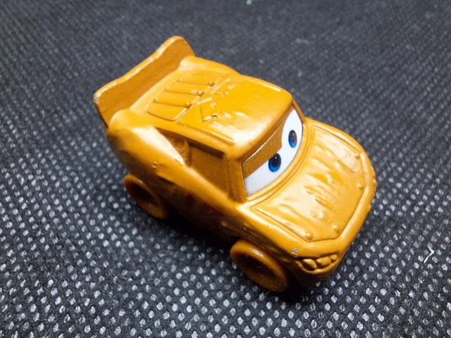 DISNEY PIXAR CARS Mini Racers Muddy Lightning McQueen Geuine Mattel Toy ...