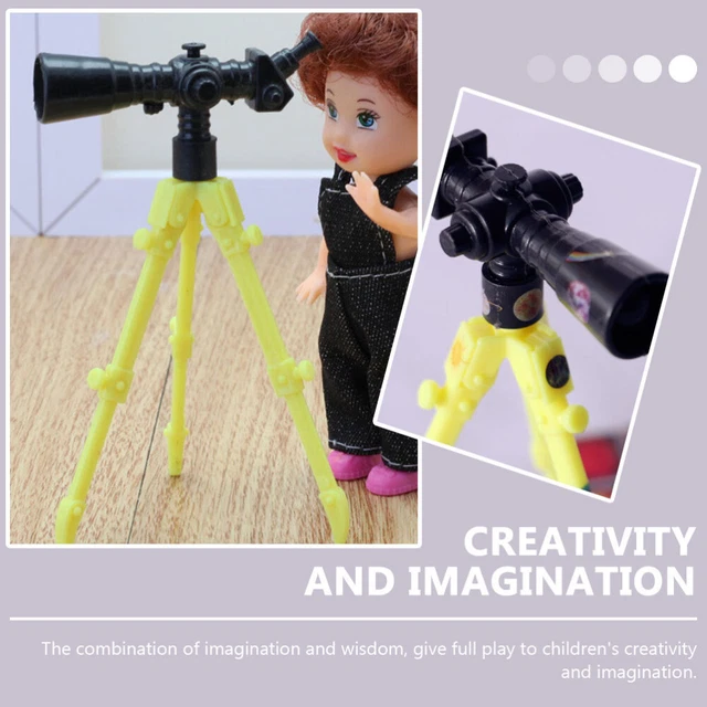 12 PCS TOY Telescope Toys Spyglass Kids Mini Miniature Model Toddler £9 ...