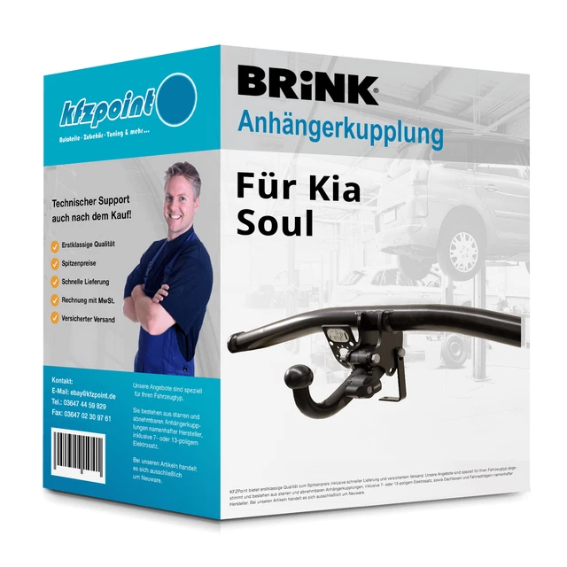 Brink Anhngerkupplung Abnehmbarnull