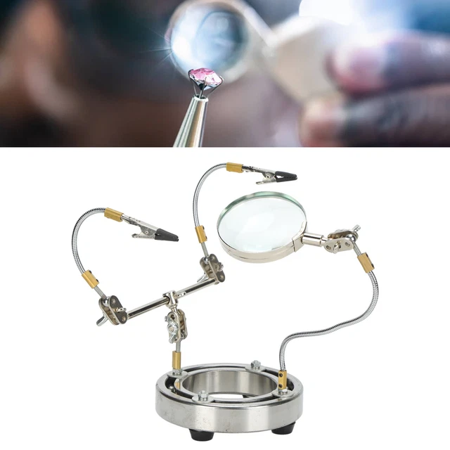 HELPING HANDS SOLDERING Station Third Hand Welding Tool For Electronics ...