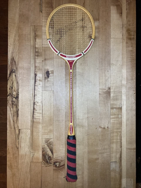 VINTAGE SLAZENGER FIREPOWER Model Bamboo Squash Racquet $14.50 - PicClick