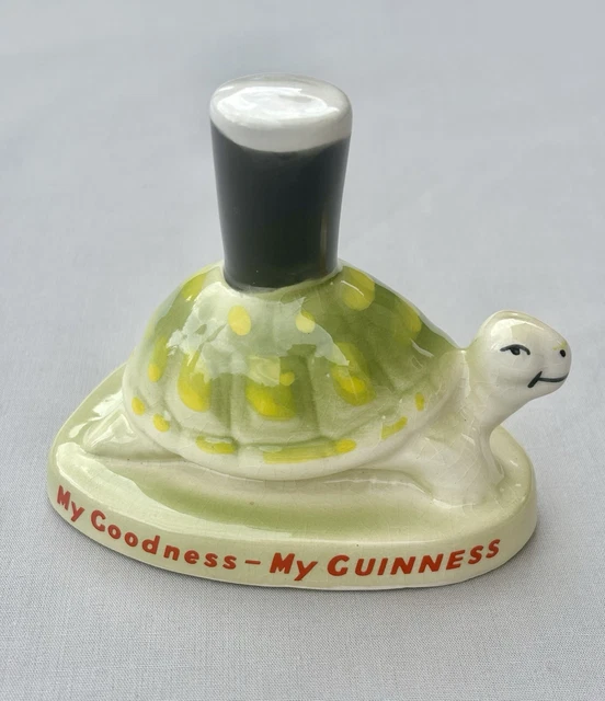 VINTAGE 50S ORIGINAL Guinness Tortoise Figure Carlton Ware Collectable ...