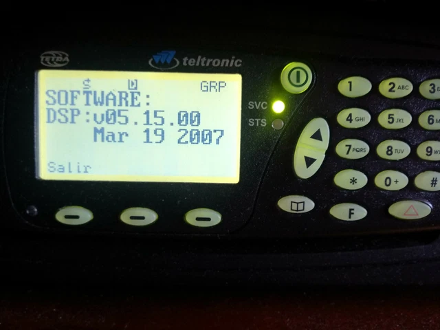 TELTRONIC MDT-400 DT-410 Base Tetra Radio Desktop Station Uhf 410 ...